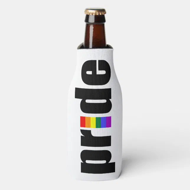 Gay Pride Bottle Cooler | Zazzle