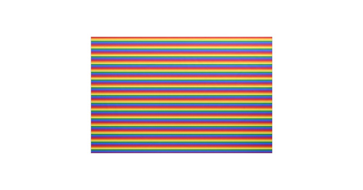 Gay Pride Fabric | Zazzle