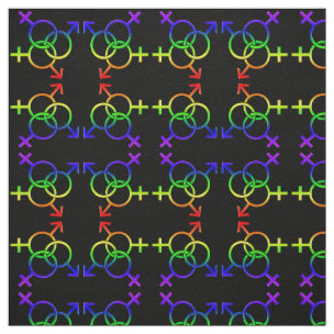 Gay Pride Fabric | Zazzle.com