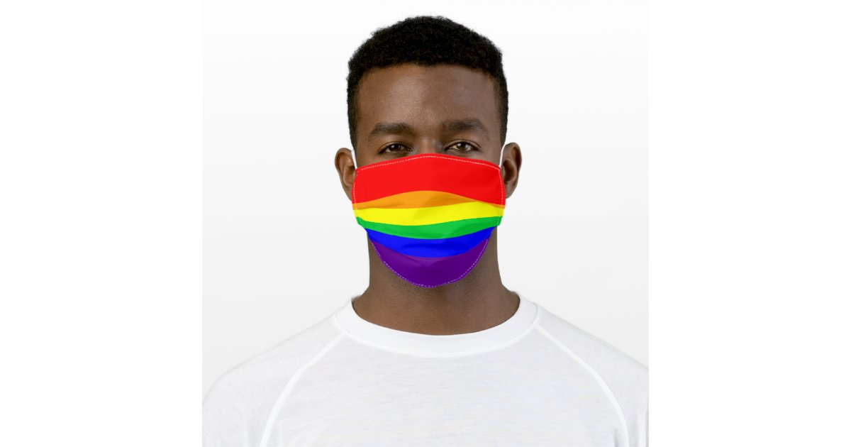 Gay Pride Face Mask | Zazzle