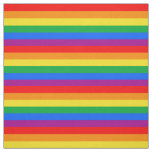 Gay Pride Rainbow Flag Fabric | Zazzle.com