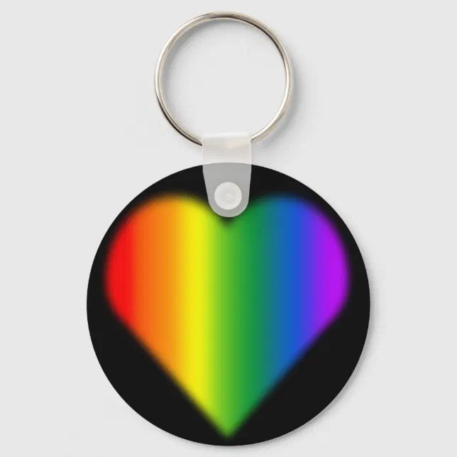 Gay Pride Keychain Rainbow Love Keychains And Ts Zazzle