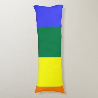 Gay Pride LGBT Rainbow Flag Body Pillow | Zazzle