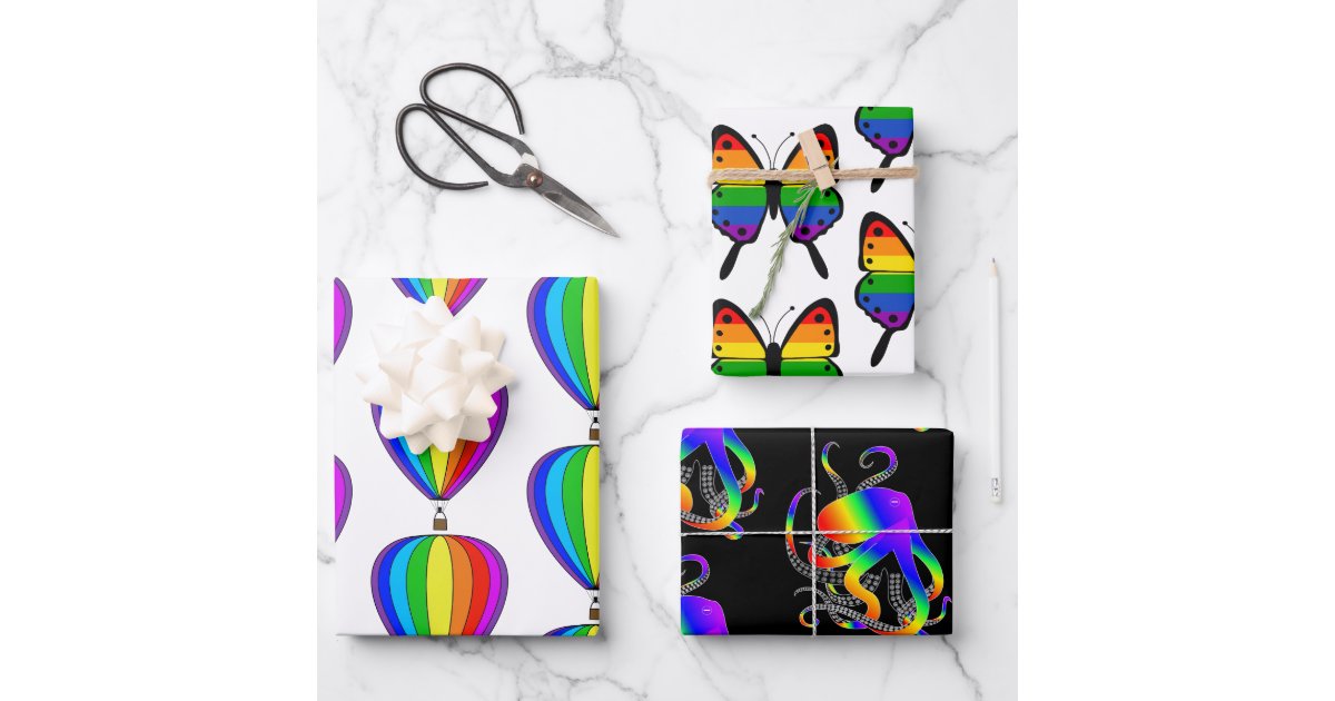 Gay Pride wrapping paper | Zazzle