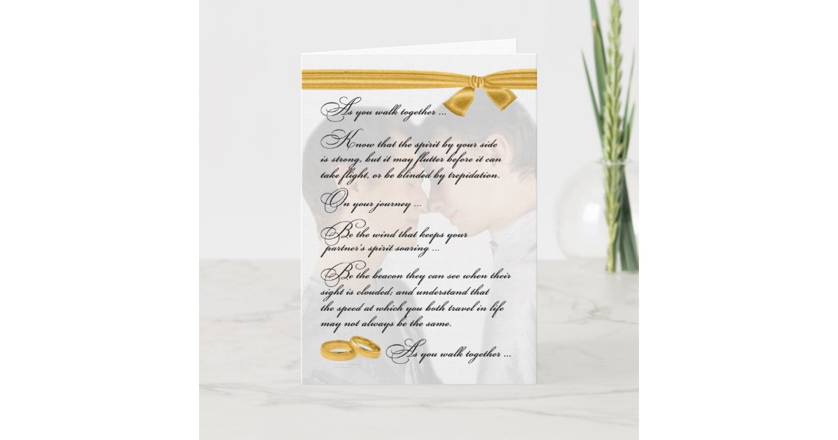 Gay Wedding Congratulations Two Grooms Card