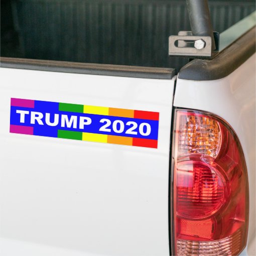 Gays For Donald Trump 2020 Bumper Sticker | Zazzle