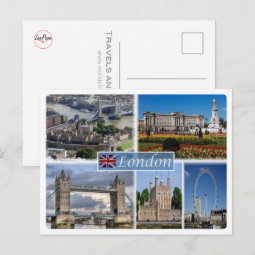 GB United Kingdom - England - London - Postcard | Zazzle