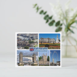 GB United Kingdom - England - London - Postcard | Zazzle