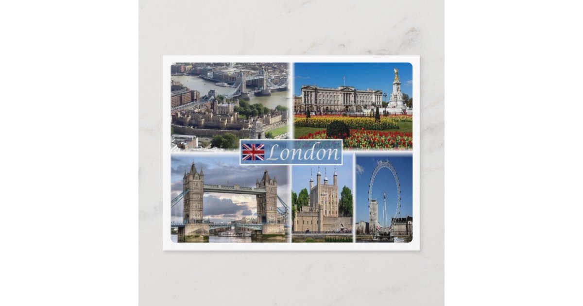 GB United Kingdom - England - London - Postcard | Zazzle