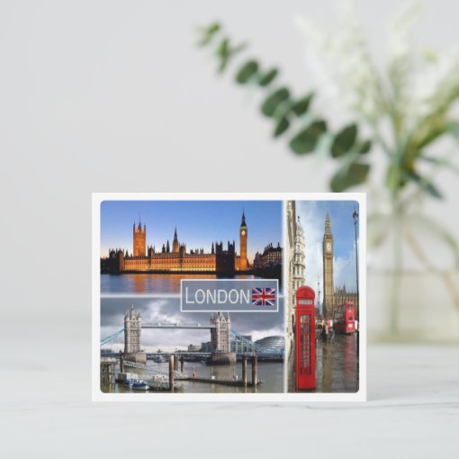 GB United Kingdom - England - London - Postcard | Zazzle
