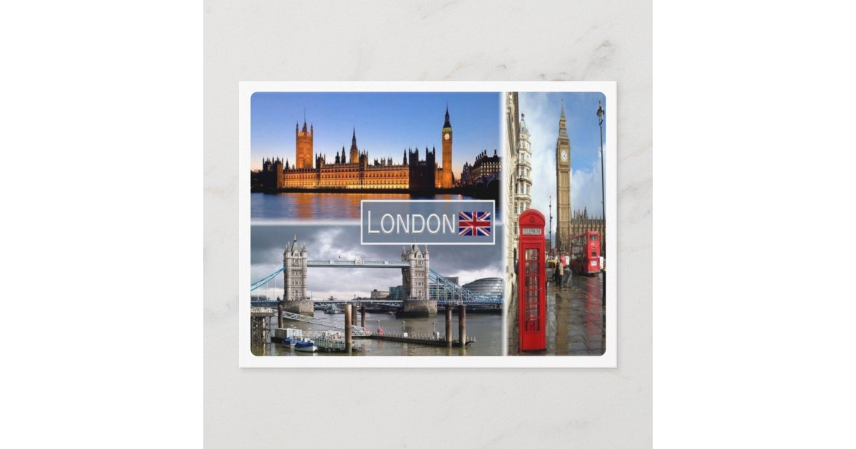 GB United Kingdom - England - London - Postcard | Zazzle