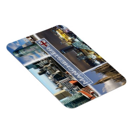 GB United Kingdom - England - Manchester - Magnet | Zazzle