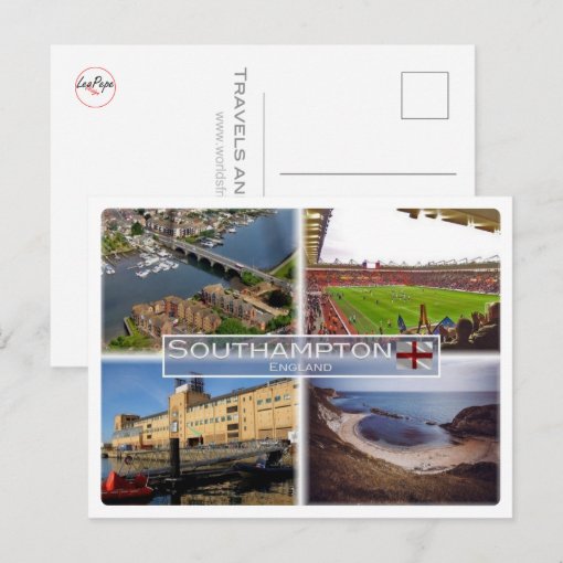GB United Kingdom - England - Southampton - Postcard | Zazzle