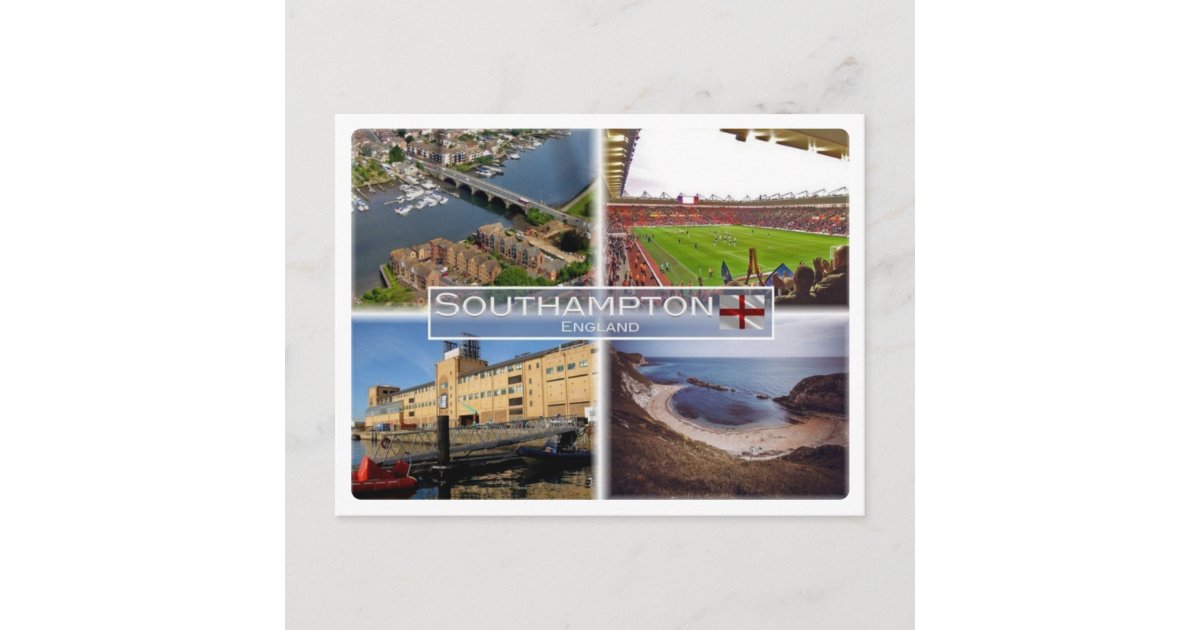GB United Kingdom - England - Southampton - Postcard | Zazzle