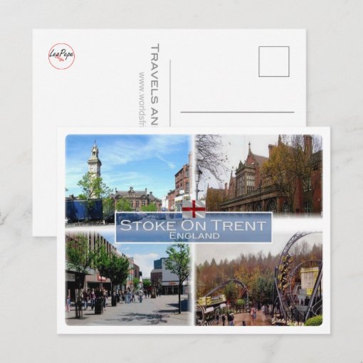 GB United Kingdom - England - Stoke-On-Trent - Postcard | Zazzle