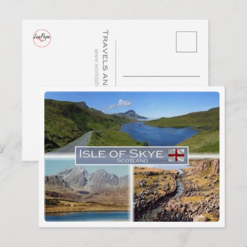GB United Kingdom - Scotland - The Isle of Skye - Postcard | Zazzle