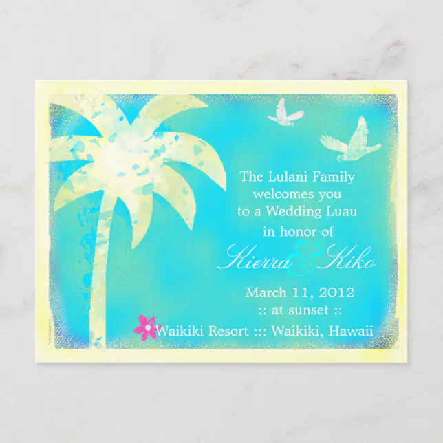 GC | Paradise Found Invitation | Zazzle
