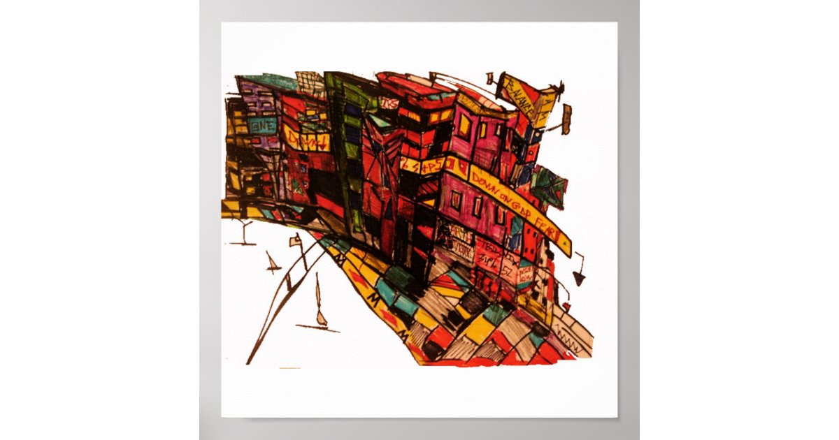 gdp fear ink poster | Zazzle