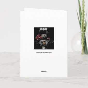 Gear Head Greeting Cards | Zazzle