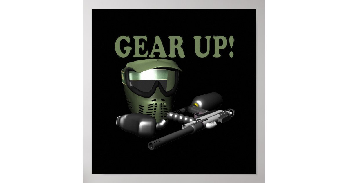 Gear Up Poster | Zazzle