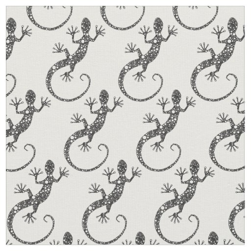 Gecko Fabric | Zazzle