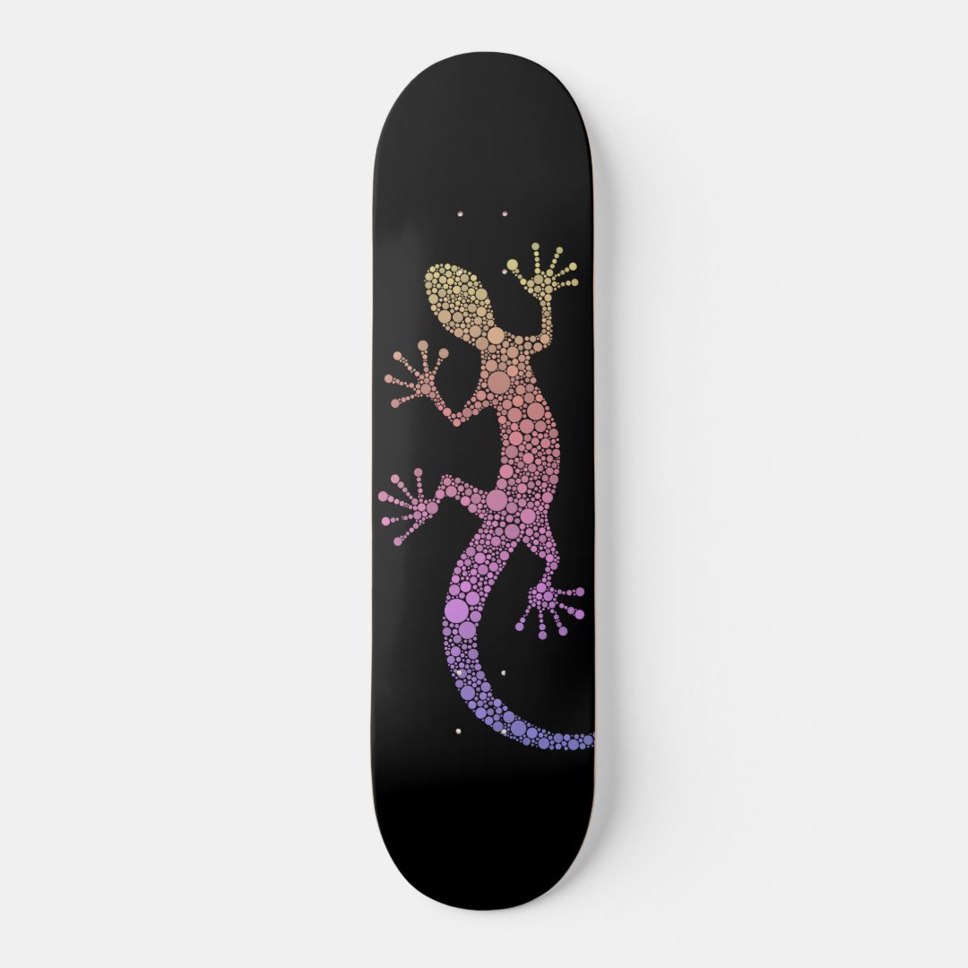 Gecko Skateboard | Zazzle