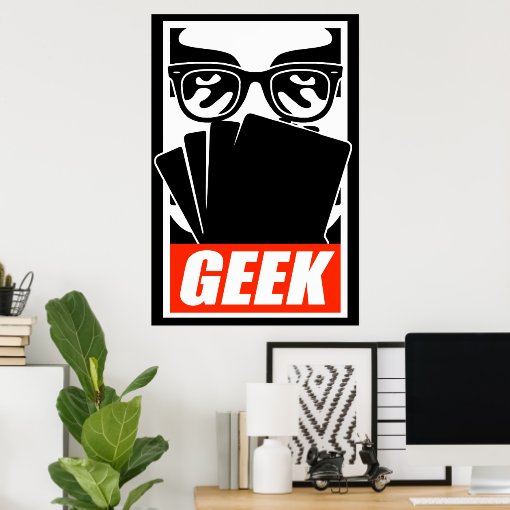 Geek Poster | Zazzle