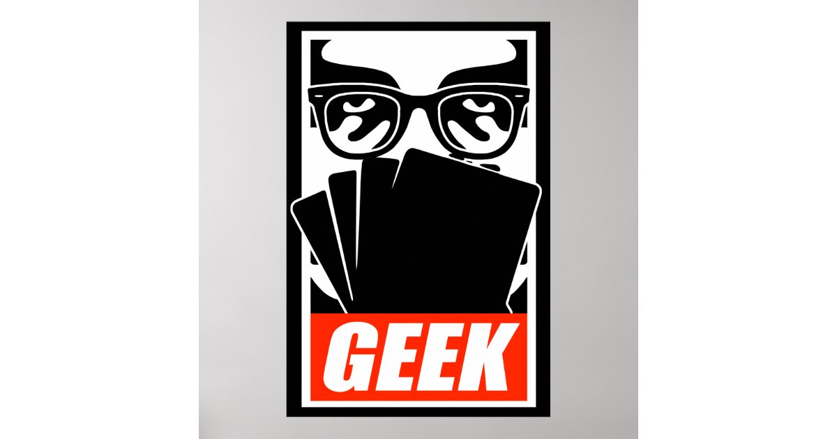 Geek Poster | Zazzle