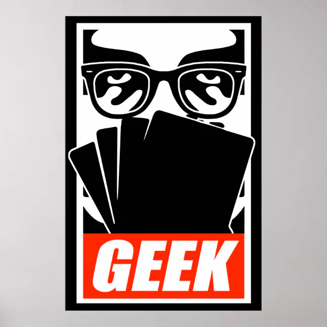 Geek Poster | Zazzle