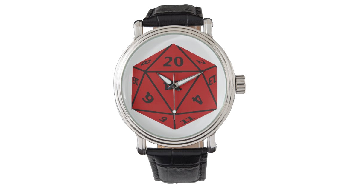 Geeky Dice Watch | Zazzle