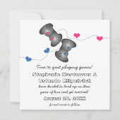 Geeky Gamers Save the Date Announcement | Zazzle
