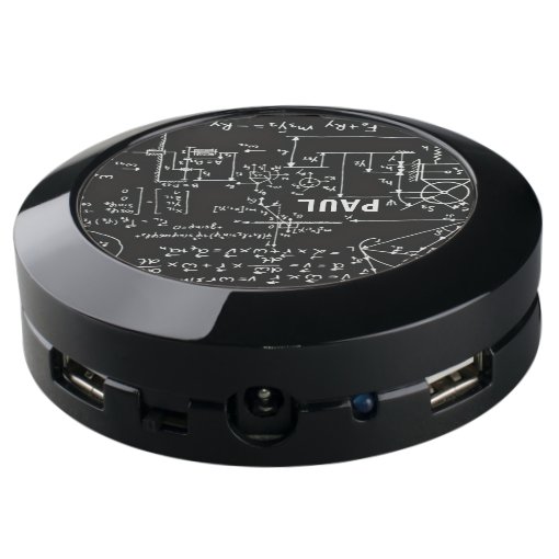 Geeky Math Mathematics Personalized USB Charging Station | Zazzle
