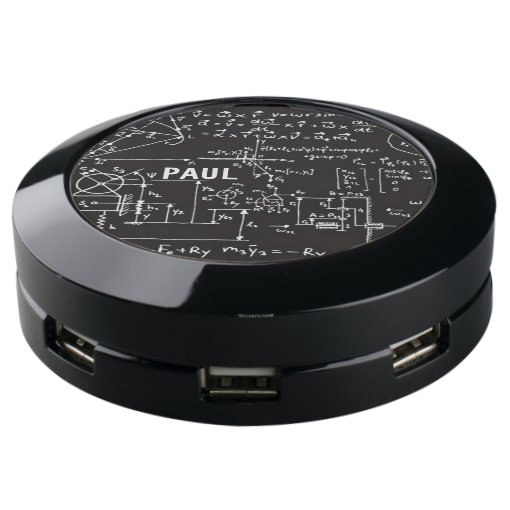 Geeky Math Mathematics Personalized USB Charging Station | Zazzle