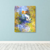Geese in the Creek Claude Monet Fine Art Canvas Print | Zazzle