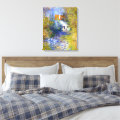 Geese in the Creek Claude Monet Fine Art Canvas Print | Zazzle