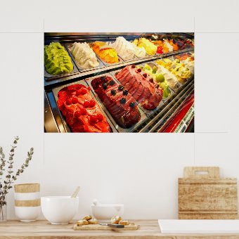 Gelato Poster | Zazzle