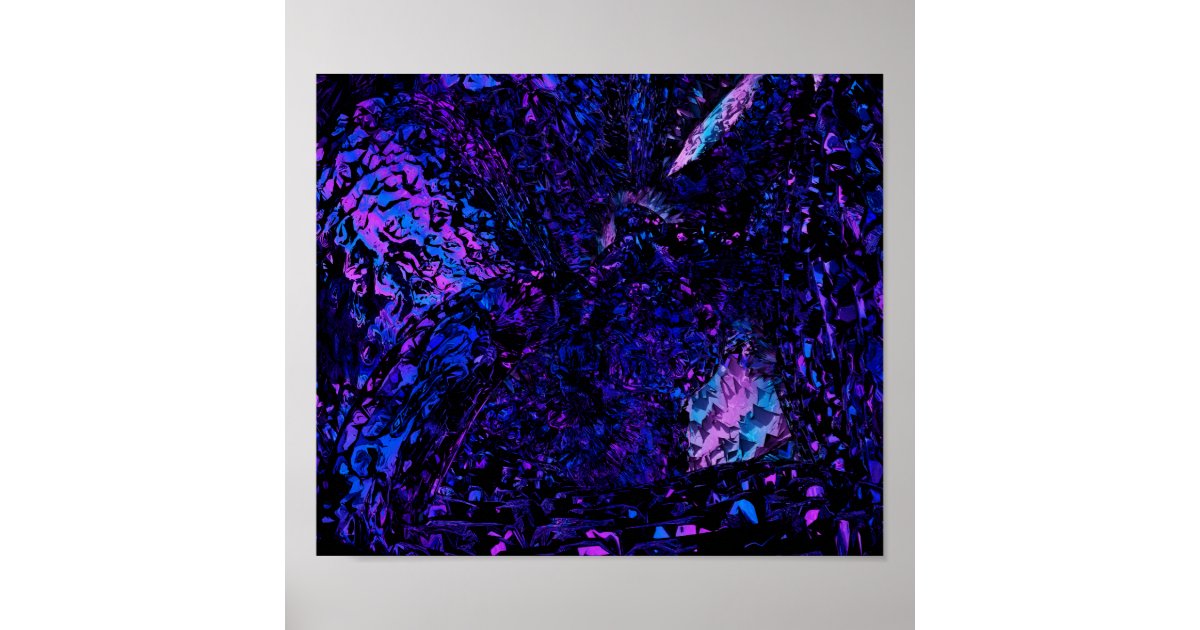 Gem Cave Poster | Zazzle