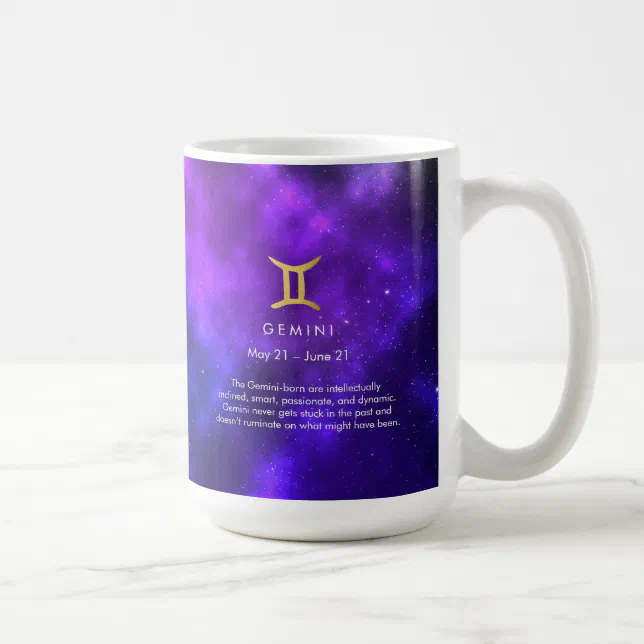 Gemini Personalized Coffee Mug | Zazzle