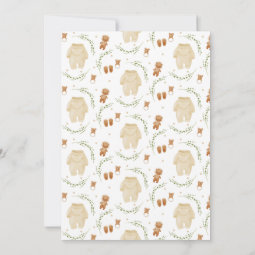 Gender Neutral Boho Pattern Baby Shower Invitation | Zazzle