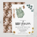 Gender Neutral Boho | Watercolor Baby Shower Invitation | Zazzle