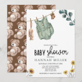 Gender Neutral Boho | Watercolor Baby Shower Invitation | Zazzle