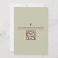 Gender Neutral Teddy Bear QR Code Social Media Invitation | Zazzle