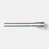 Gender Queer Pride Flag Satin Ribbon | Zazzle