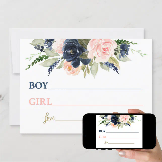 Gender Reveal Baby Name suggestion Invitation | Zazzle Gender Reveal Baby Name suggestion Invitation | Zazzle