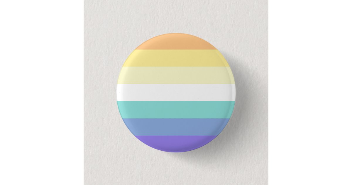 Genderfaun Pride Flag Badge Button | Zazzle