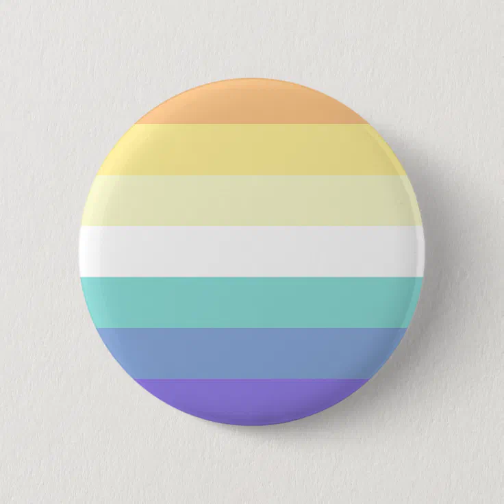 Genderfaun Pride Flag Button | Zazzle