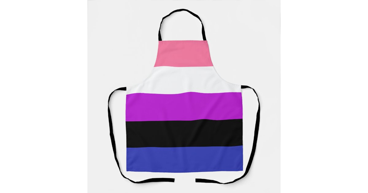 Genderfluid Pride Flag Apron | Zazzle