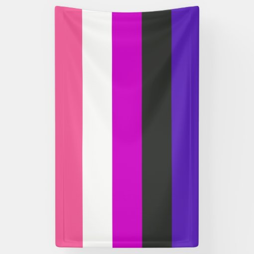 Genderfluid Pride Flag Banner | Zazzle
