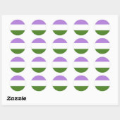 Genderqueer Pride Flag Stickers | Zazzle