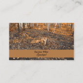 Genealogist Cemetery Autumn Business Card | Zazzle